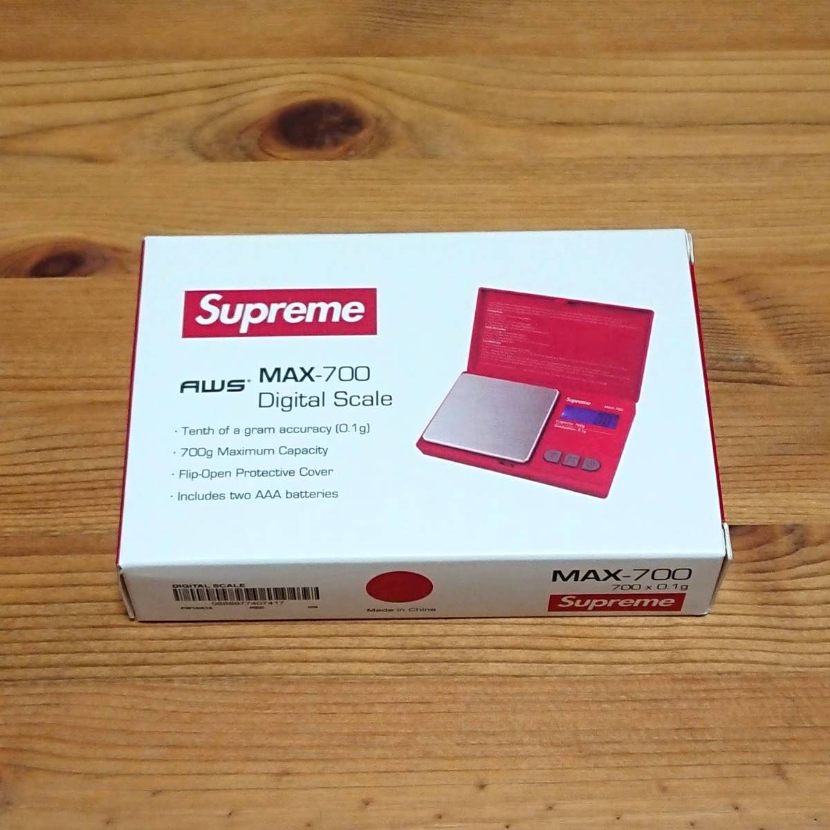 Supreme AWS MAX-700 Digital Scale Red シュプリーム デジタル スケール 計り レッド 赤(その他)｜売買 ...