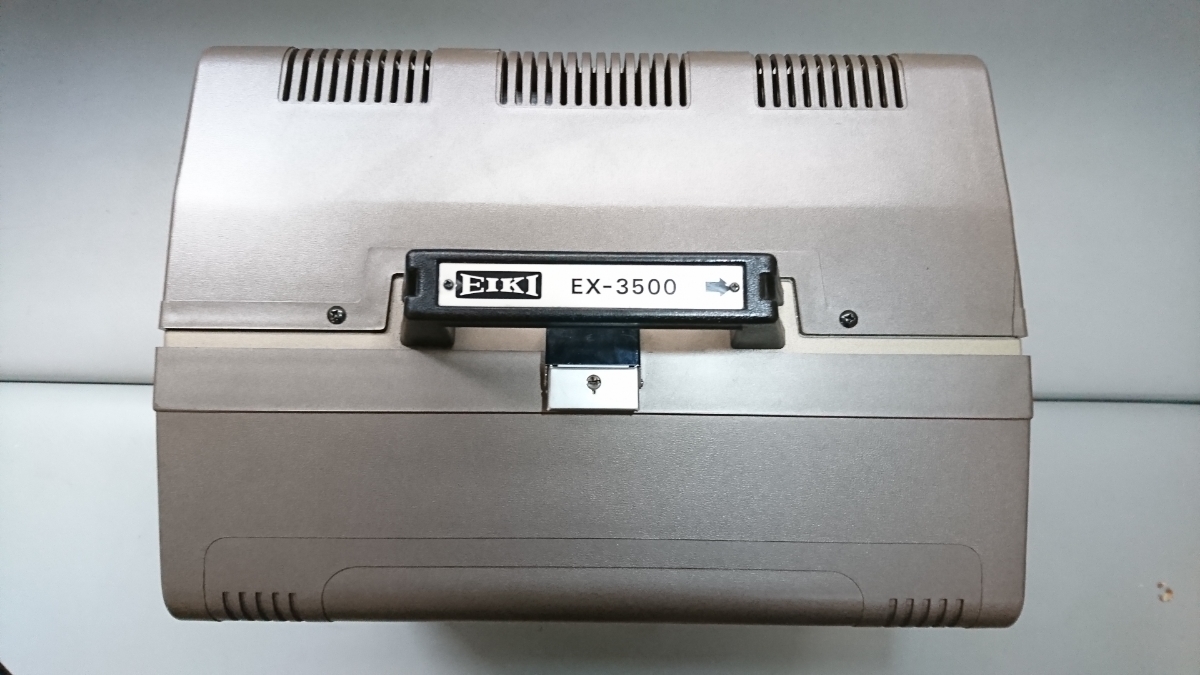 EIKI XENON 16ミリ映写機 EX-3500 通電確認済み 動作未確認品(8ミリ)｜売買されたオークション情報、yahooの商品情報をアーカイブ公開 - オークファン（aucfan.com）