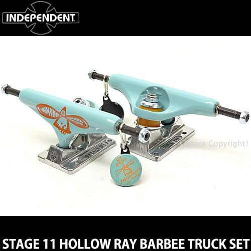 1円 INDEPENDENT STAGE 11 HOLLOW RAY BARBEE TRUCK Teal/Sil 139std 139std ...