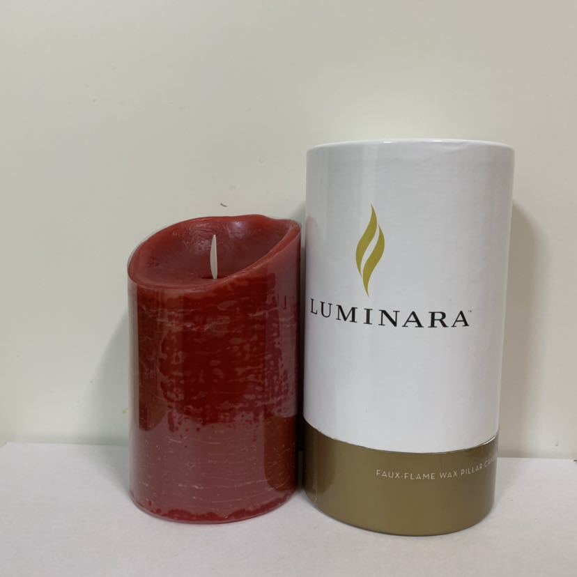 R8Y115 新古品 ルミナラ LUMINARA ピラーキャンドル レッド LEDキャンドル(照明)｜売買されたオークション情報、yahooの商品情報をアーカイブ公開 - オークファン ...