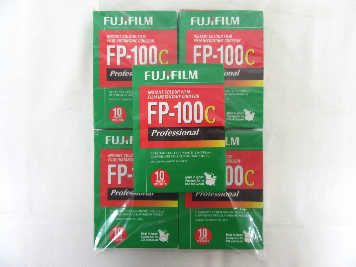 FUJIFILM/フジフイルム FP-100C Professional/④⑫/INSTANT COLOUR FILM/5箱/期限切れ/No ...