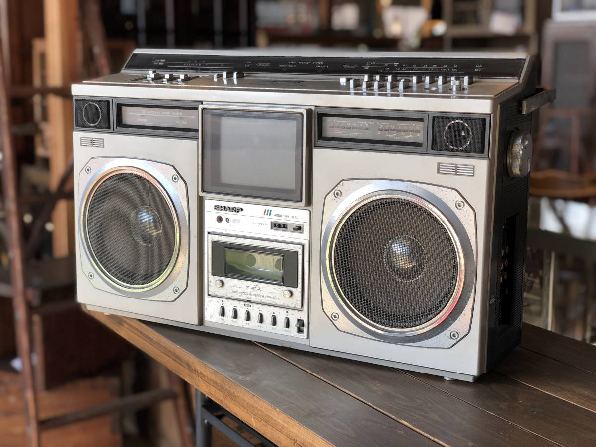 1980年発売 シャープ/SHARP TV THE SEARCHER/テレサーチャー CT-6001 昭和レトロ ラジカセ ジャンク(ラジカセ)｜売買されたオークション情報、yahooの商品 ...