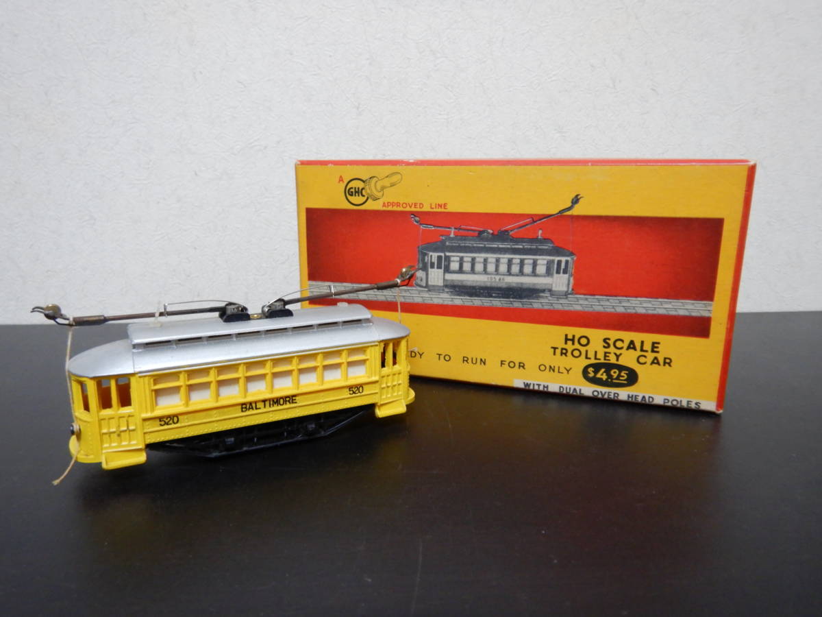 ① HOゲージ TROLLEY CAR 路面電車 トロリーカー 鉄道模型(路面電車)｜売買されたオークション情報、yahooの商品情報を ...