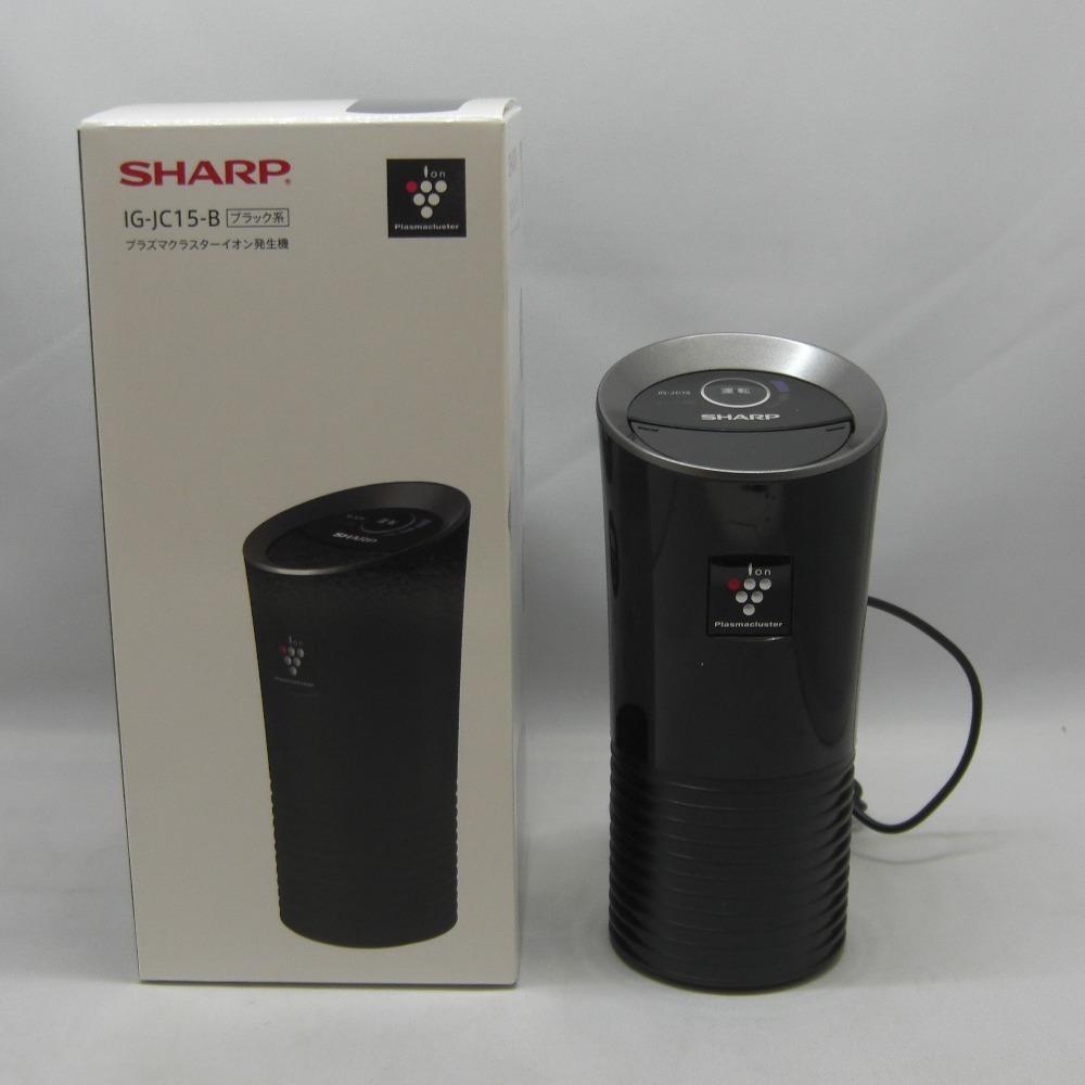 SHARP プラズマクラスターイオン発生機 車載用 IG-JC15-B 高岡鐘紡店(シャープ)｜売買されたオークション情報、yahooの商品情報をアーカイブ公開 - オークファン（aucfan ...