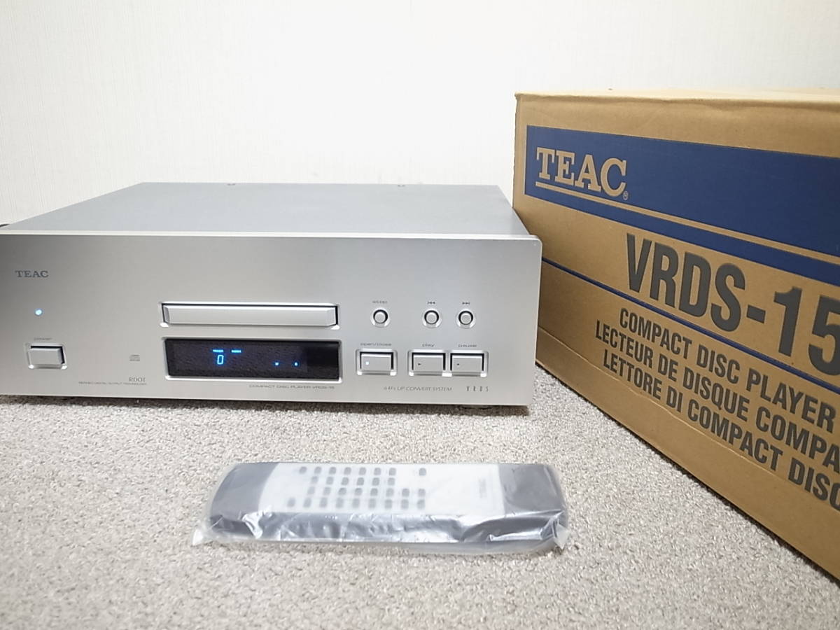 程度に自信あり TEAC VRDS-15 極上 良好 最高音質 音楽を(一般)｜売買されたオークション情報、yahooの商品情報をアーカイブ公開 - オークファン（aucfan.com）