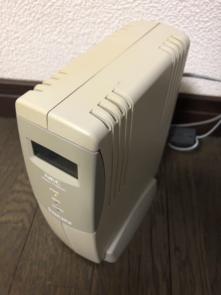 福岡県にて引取OK NEC ISDN Aterm IT50 DSU ターミナルアダプタ TA PC-IT50D1A(NEC)｜売買された ...