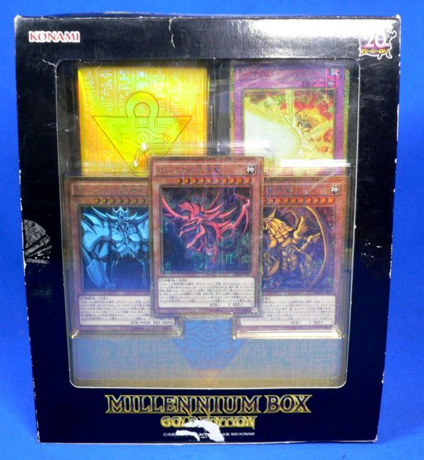遊戯王 OCG デュエルモンスターズ ミレニアムボックス ゴールドエディション MILLENNIUM BOX GOLD EDITION(限定品 ...