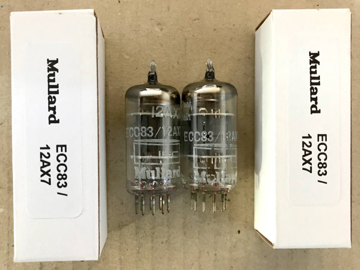 NEW10067 IEC Mullard ECC83/12AX7 白箱入2本セット(真空管)｜売買されたオークション情報、yahooの商品情報 ...