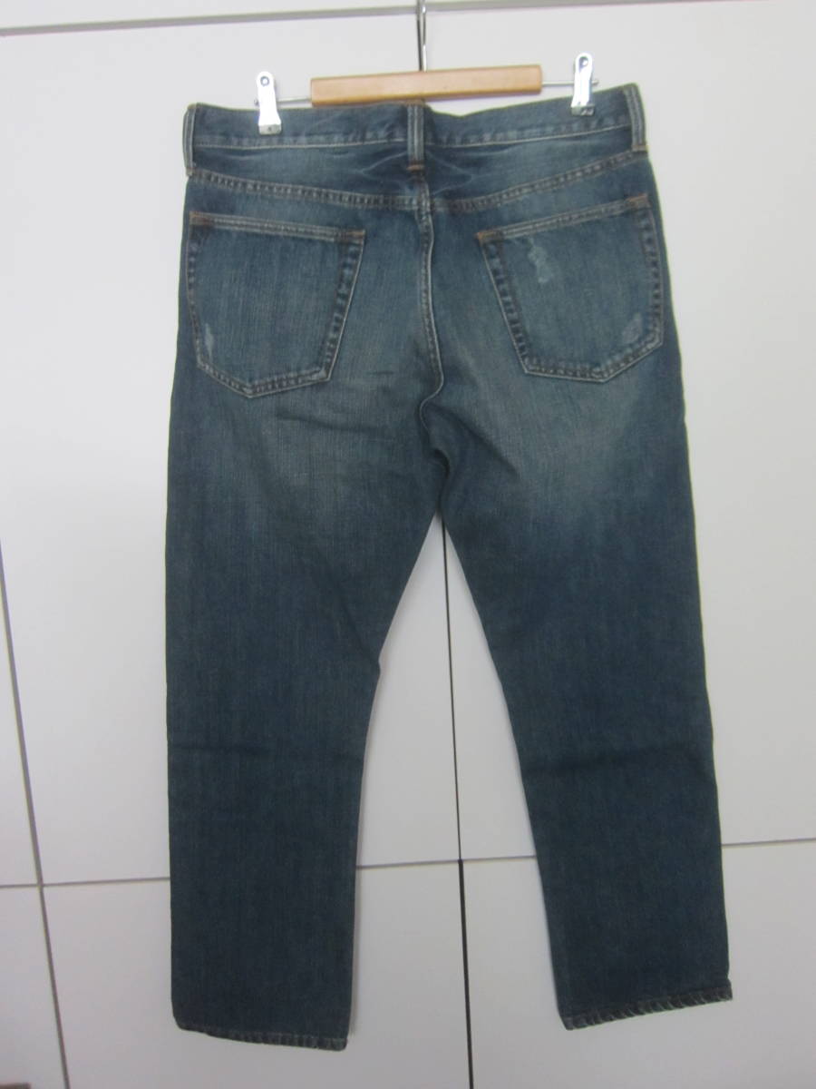 GAP/ギャップ メンズデニムパンツ ジーンズ STANDARD TAPER ダメージ加工 サイズ日本84/76(ジーンズ)｜売買されたオークション情報、yahooの商品情報をアーカイブ公開 ...