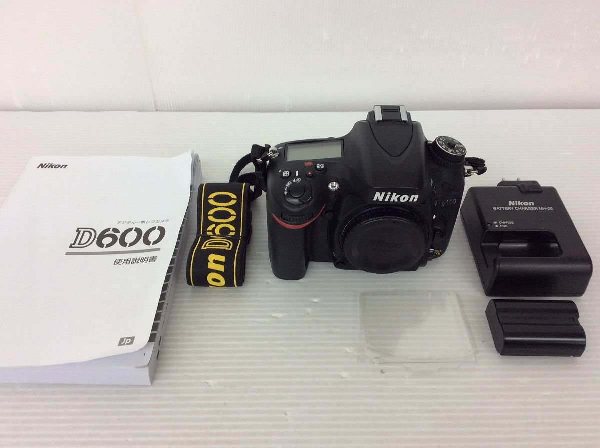 Nikon D600 ボディ ブラック デジタル一眼レフカメラ 予備液晶カバー BM-14 付き EC24-446jy/E3(ニコン)｜売買されたオークション情報、yahooの商品情報を ...