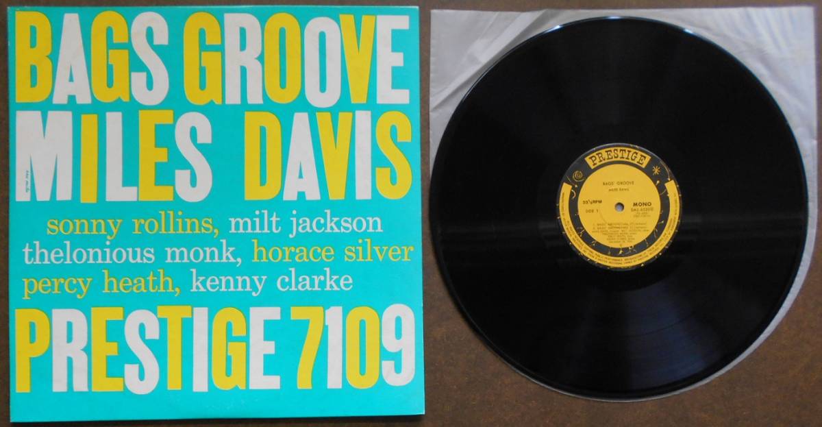 LPレコード マイルス デイビス MILES DAVIS :バグス グルーヴ BAGS' GROOVE SMJ-6520/M ミルト ...