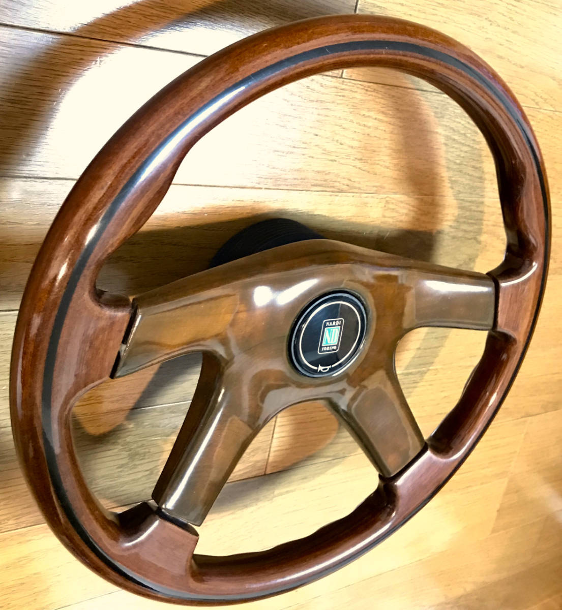 極美 NARDI ナルディ GARA Type4 ウッド / bmw e30 e32 e34 vw golf mk1 mk2 w124 w126 w201 r107 amg エスティマ ...