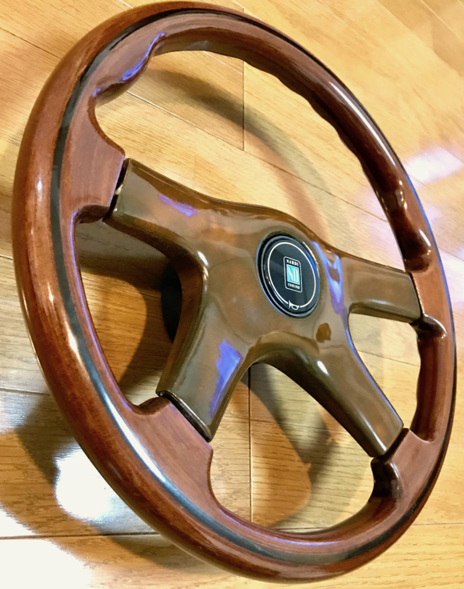 極美 NARDI ナルディ GARA Type4 ウッド / bmw e30 e32 e34 vw golf mk1 mk2 w124 w126 w201 r107 amg エスティマ ...