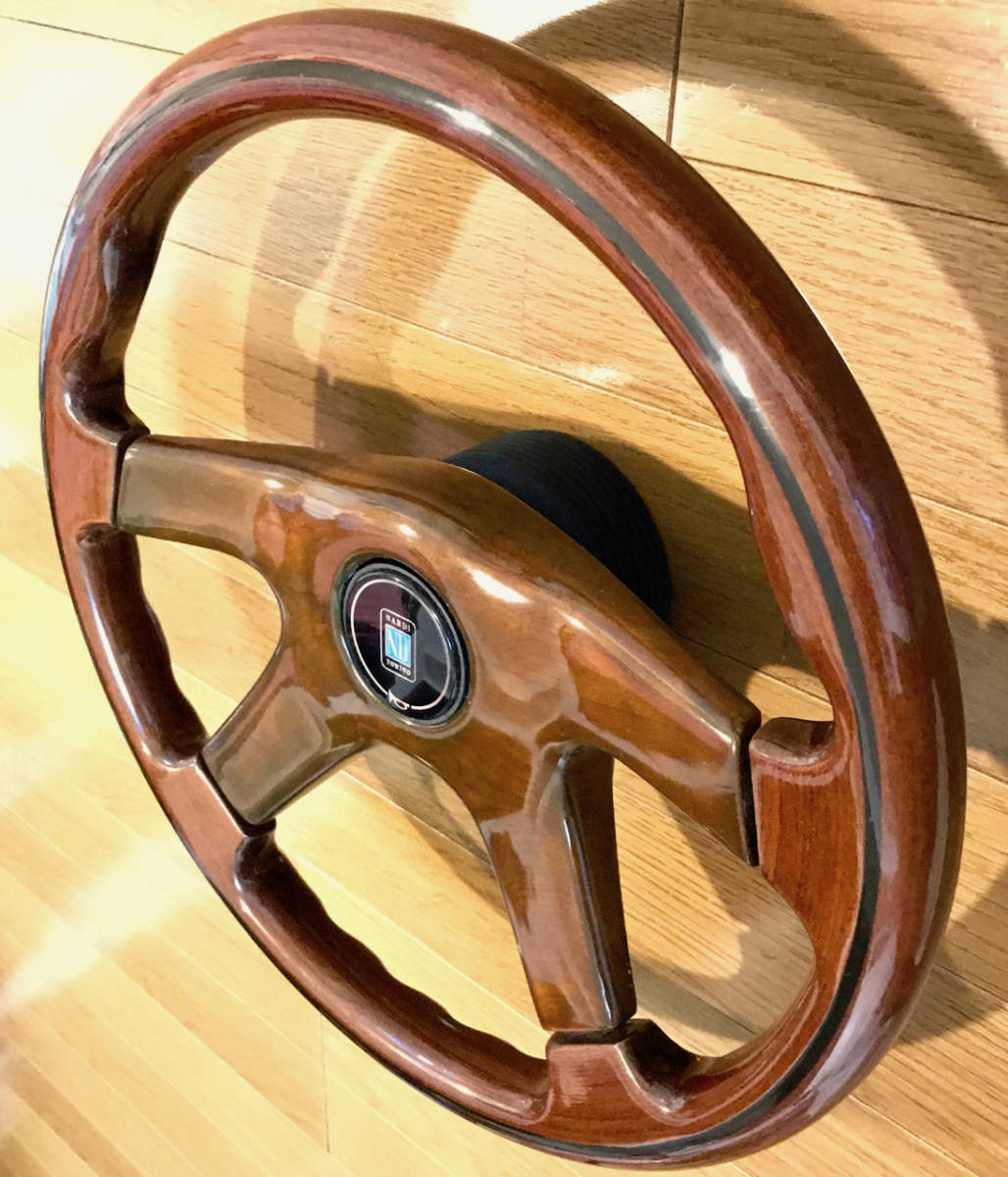 極美 NARDI ナルディ GARA Type4 ウッド / bmw e30 e32 e34 vw golf mk1 mk2 w124 w126 w201 r107 amg エスティマ ...