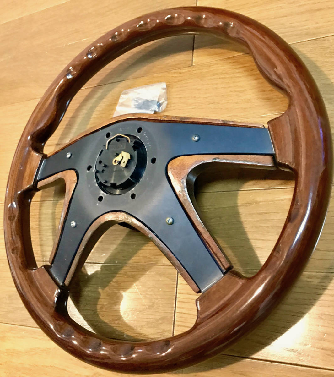 極美 NARDI ナルディ GARA Type4 ウッド / bmw e30 e32 e34 vw golf mk1 mk2 w124 w126 w201 r107 amg エスティマ ...