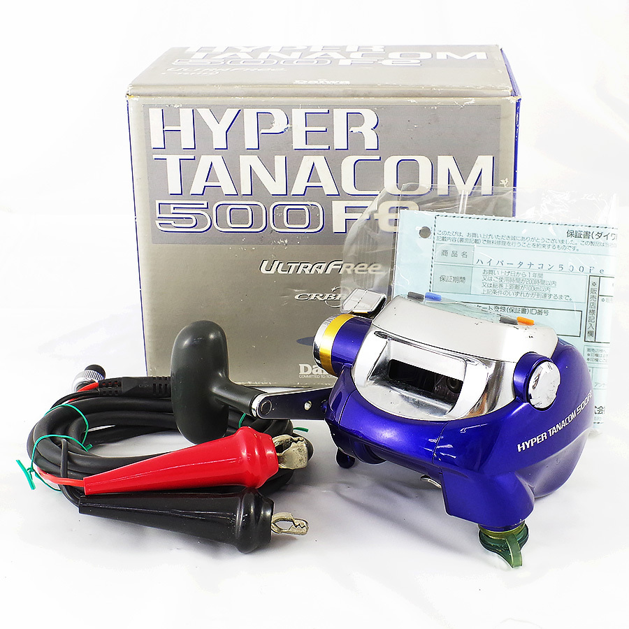 Daiwa ダイワ ハイパータナコン 500Fe 電動リール N1690(シマノ)｜売買されたオークション情報、yahooの商品情報をアーカイブ公開 - オークファン（aucfan.com）