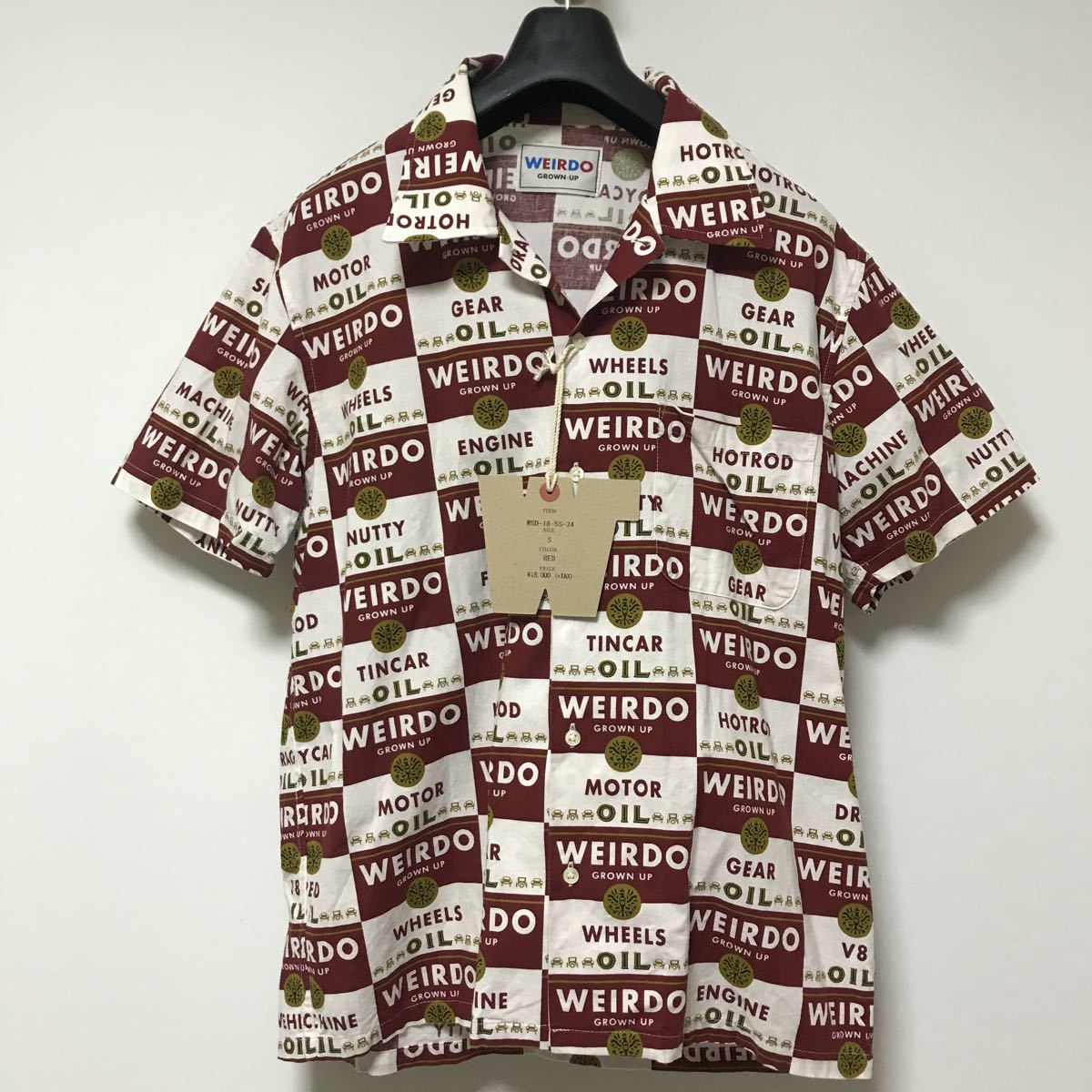 weirdo 18 ss HOTROD OIL 総柄 シャツ S ウィアード アロハ(Sサイズ)｜売買されたオークション情報、yahooの商品 ...
