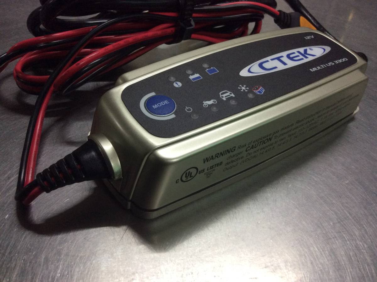 CTEK MUS 3300 シーテック バッテリー チャージャー｜バッテリー