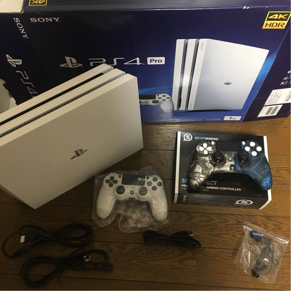 PS4Pro グレイシャーホワイト CUH-7200B 1TB SCUF impact CoD BO4 無線LANルーター tp-link Archer A9(PS4本体)｜売買された ...