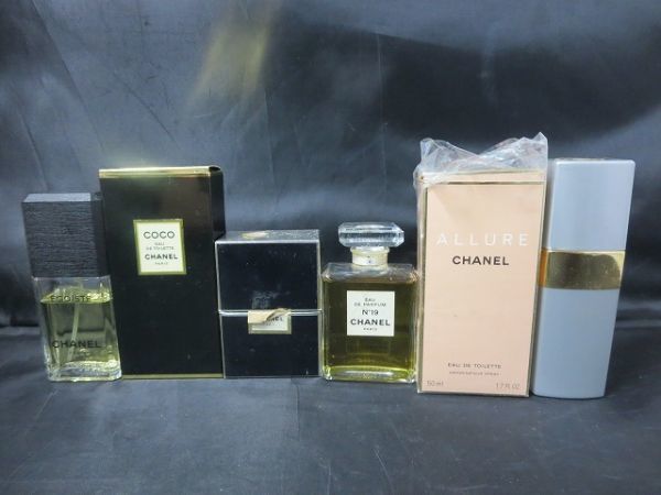 CHANEL シャネル 香水まとめてセット EGOISTE COCO ALLURE No.19 オードパルファム オードトワレ 0527(シャネル)｜売買されたオークション情報、yahooの ...