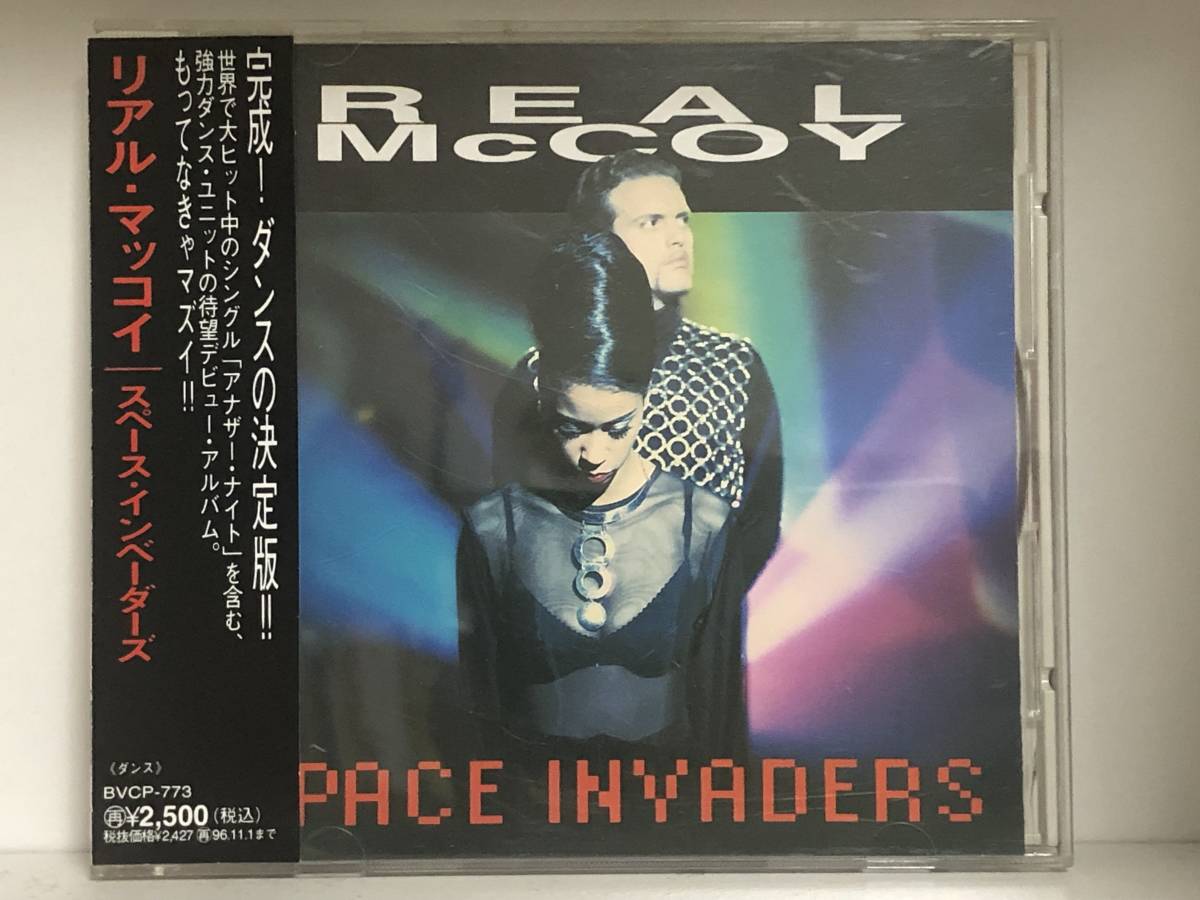 CD リアル マッコイ REAL MCCOY 1stアルバム スペース インベーダーズ SPACE INVADERS 国内盤 帯あり アナザー ...