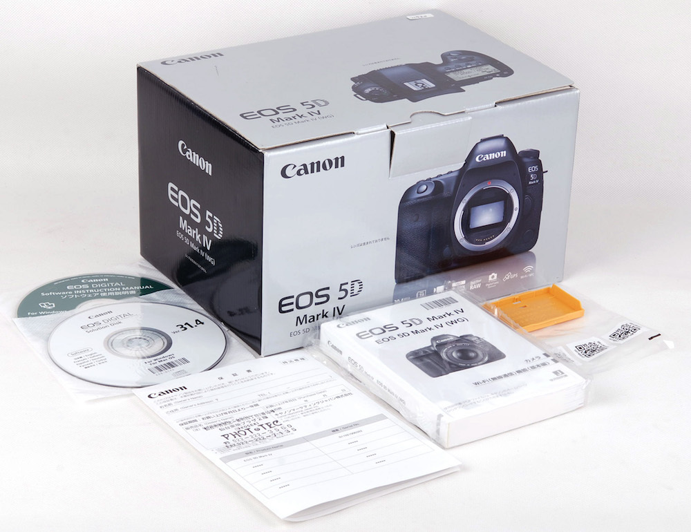 1円 キャノン Canon EOS 5D Mark IV WG 5d4用元箱 使用説明書付 CD付(その他)｜売買されたオークション情報 ...