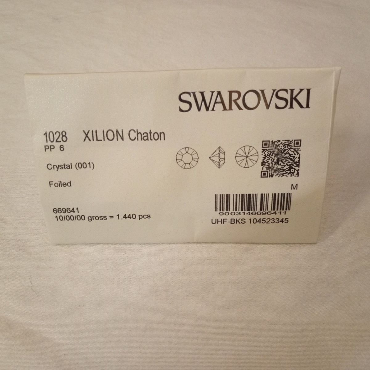 スワロフスキークリスタル 001 #1028 PP6 XILION Chaton(スワロフスキー)｜売買されたオークション情報、yahooの ...