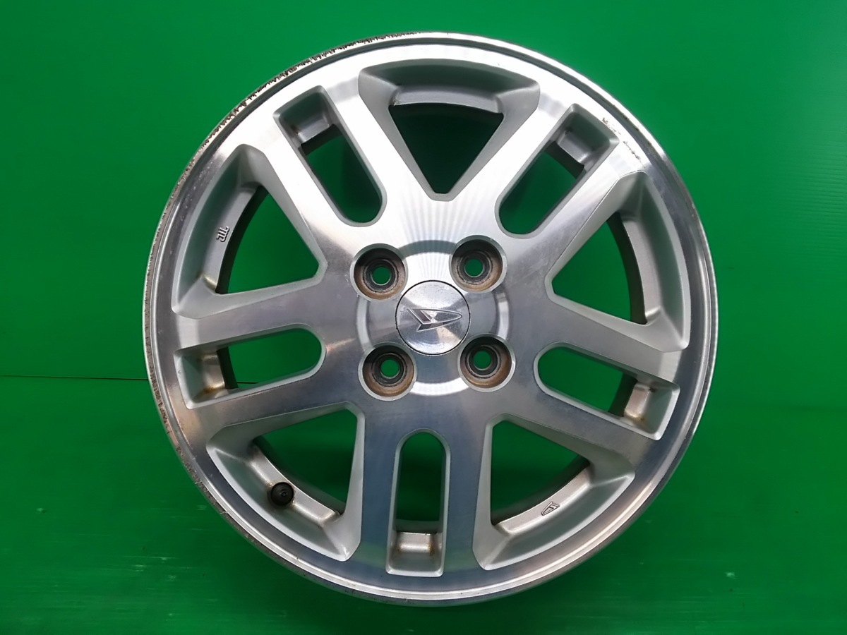 4357@2739 ② ダイハツ純正 アルミホイール 1本 15×4.5J +45 4H PCD100 ハブ径54 ムーヴ 3-5B(純正品)｜売買されたオークション情報、yahooの商品情報 ...