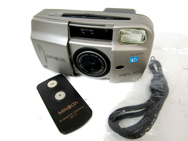 キングラム 23 -0000 YASHICA FULL AUTOMATIC DIARY Minolta Vectis 30 PENTAX ZOOM 280-P フィルムカメラ ジャンク 3点 ...