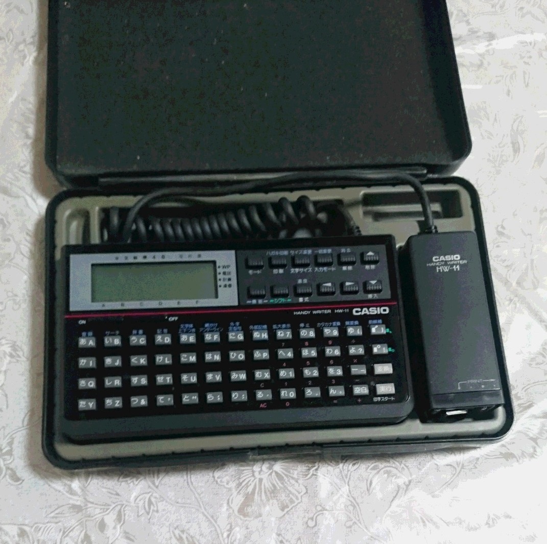 CASIO HANDY WRITER HW-11 ペン型 ハンディライター カシオ 外箱 レトロ no0(ワープロ専用機)｜売買されたオークション情報、yahooの商品情報をアーカイブ公開 ...