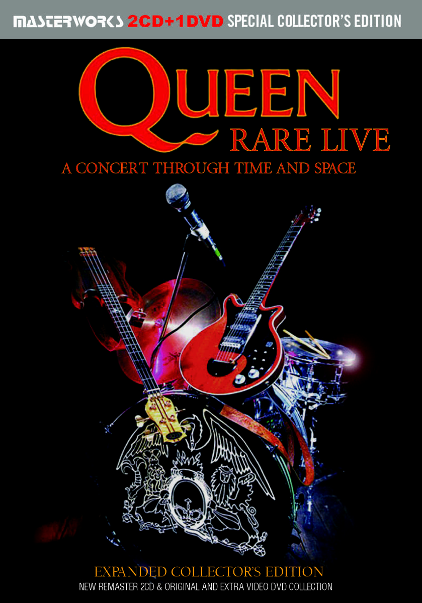 [DVD] QUEEN / RARE LIVE = EXPANDED COLLECTOR'S EDITION 新品プレス初回限定盤 2CD ...