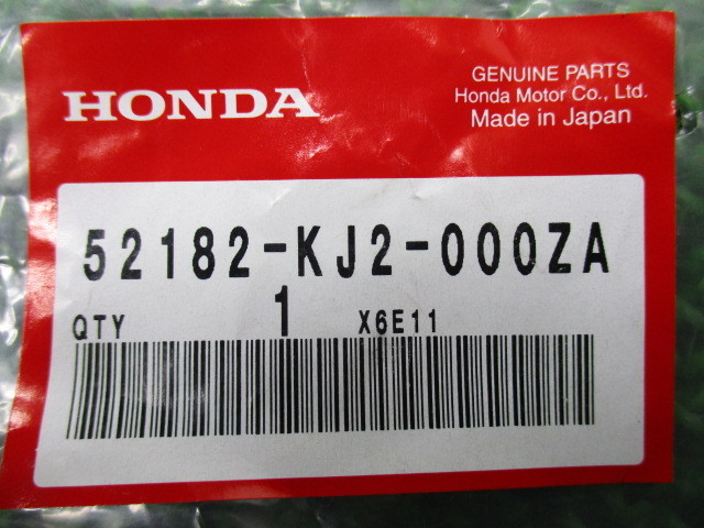 ホンダ 純正 バイク 部品 イーハトーブ テンショナプレート 純正 52182-KJ2-000ZA TL125Dペガサス TLR200 バイ ...