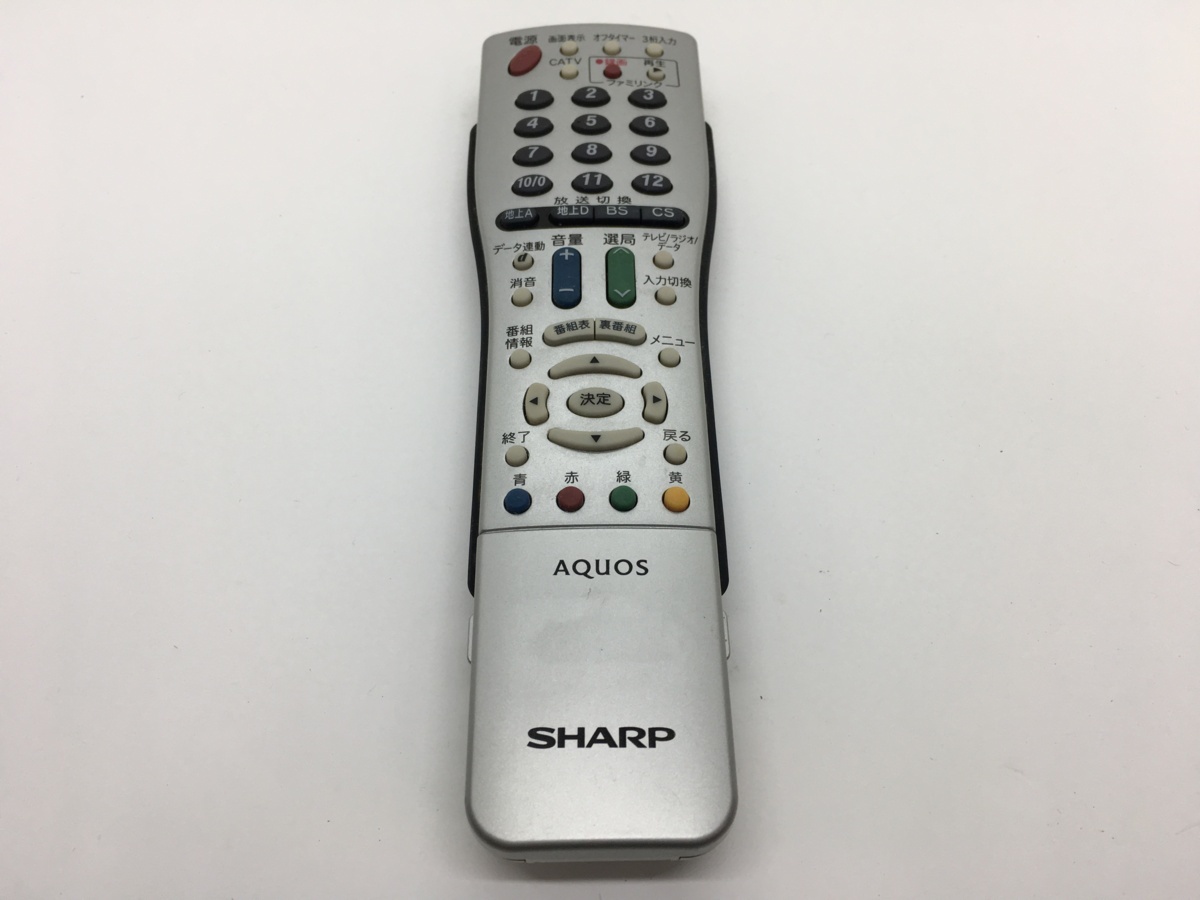 SHARP リモコン GA661WJSA 品T-2052(リモコン)｜売買されたオークション情報、yahooの商品情報をアーカイブ公開 - オークファン（aucfan.com）