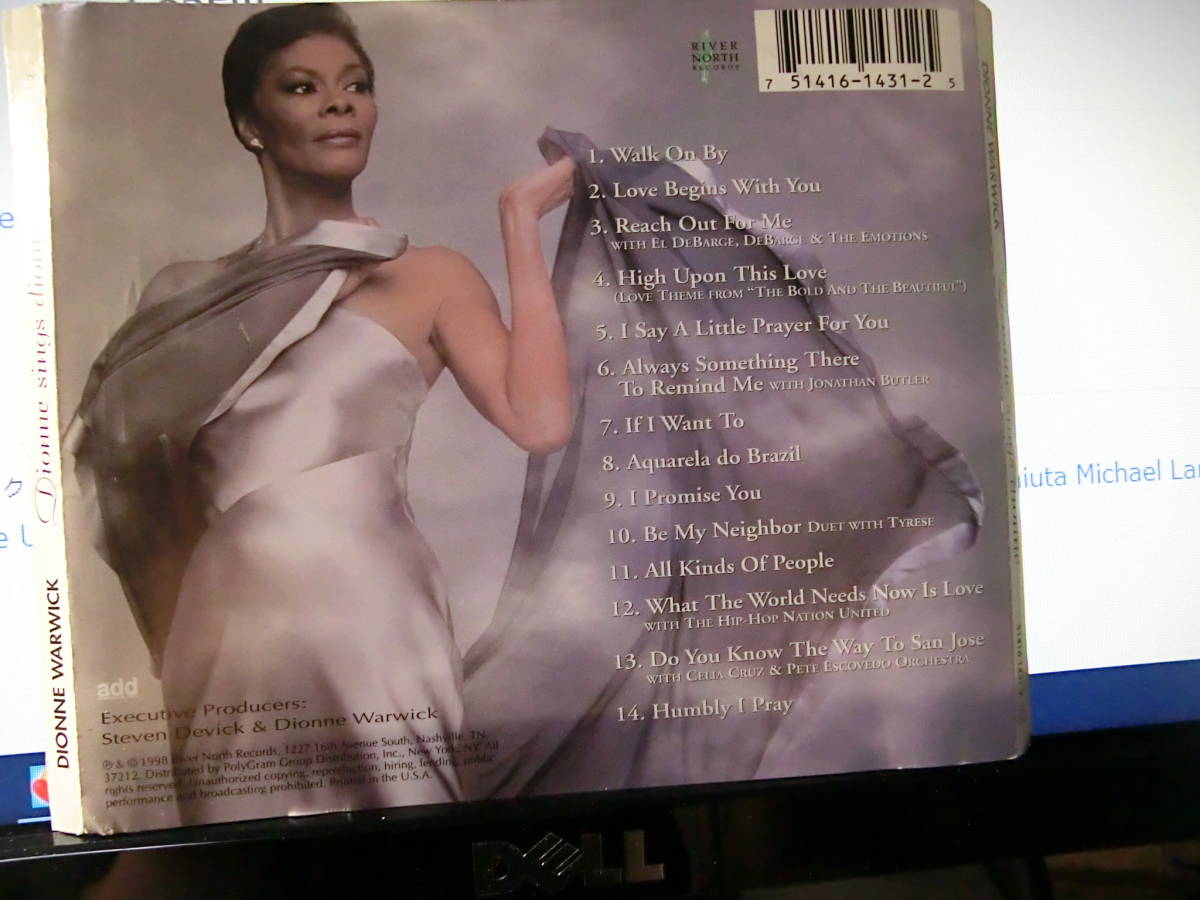 DIONNE WARWICK / DIONNE SINGS DIONNE ディオンヌ ワーウィック DeBARGE THE EMOTIONS JONATHAN BUTLER CELIA ...