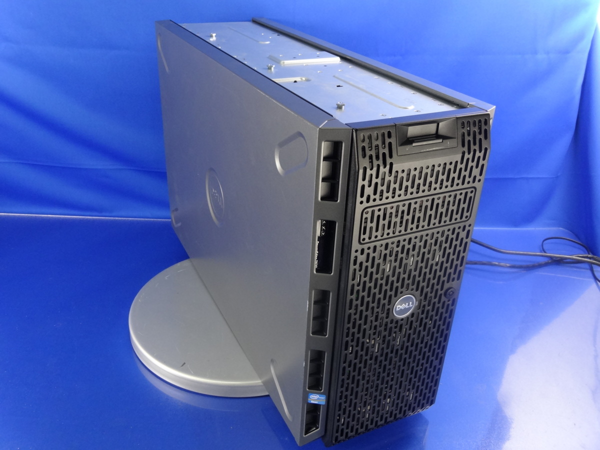 タワーサーバー DELL PowerEdge T620 / Xeon E5-2620 v2 2.10GHz ×2/メモリ:128GB/HDD:1.9TB SSD:200GB/OS無/RAID ...