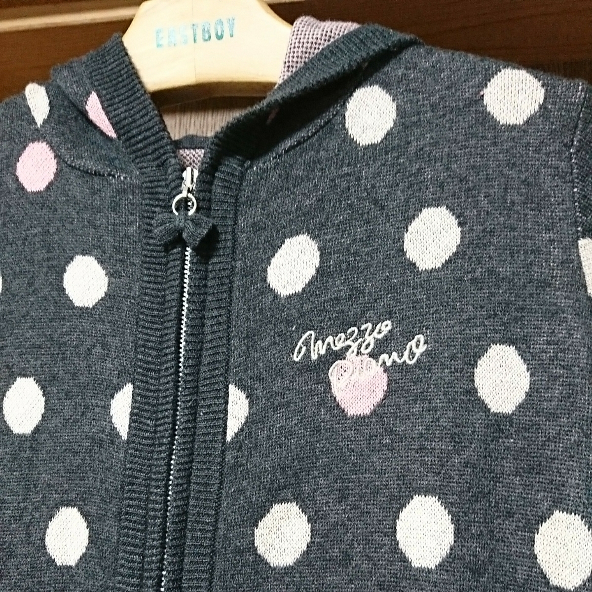 メゾピアノ ニットパーカー M150(トレーナー)｜売買されたオークション情報、yahooの商品情報をアーカイブ公開 - オークファン（aucfan.com）