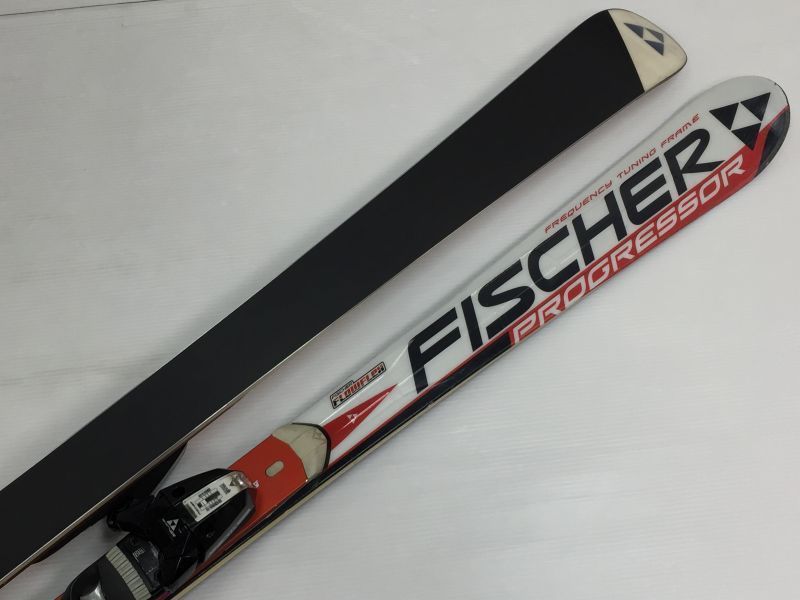 研磨済 スキー FISCHER RC4 PROGRESSOR 170cm 117-70-100 R15 + XTR 12 4-12 260-340mm スライド式 フィッシャー(170cm ...