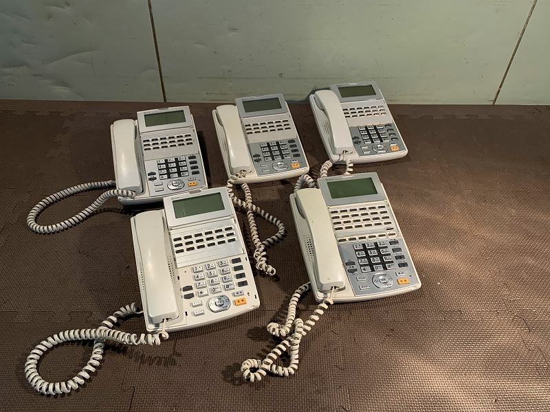 NTT ビジネスホン 電話機NX- 18 STEL- 1 W x5セット S3291 AKARI岡山(NTT)｜売買されたオークション情報 ...
