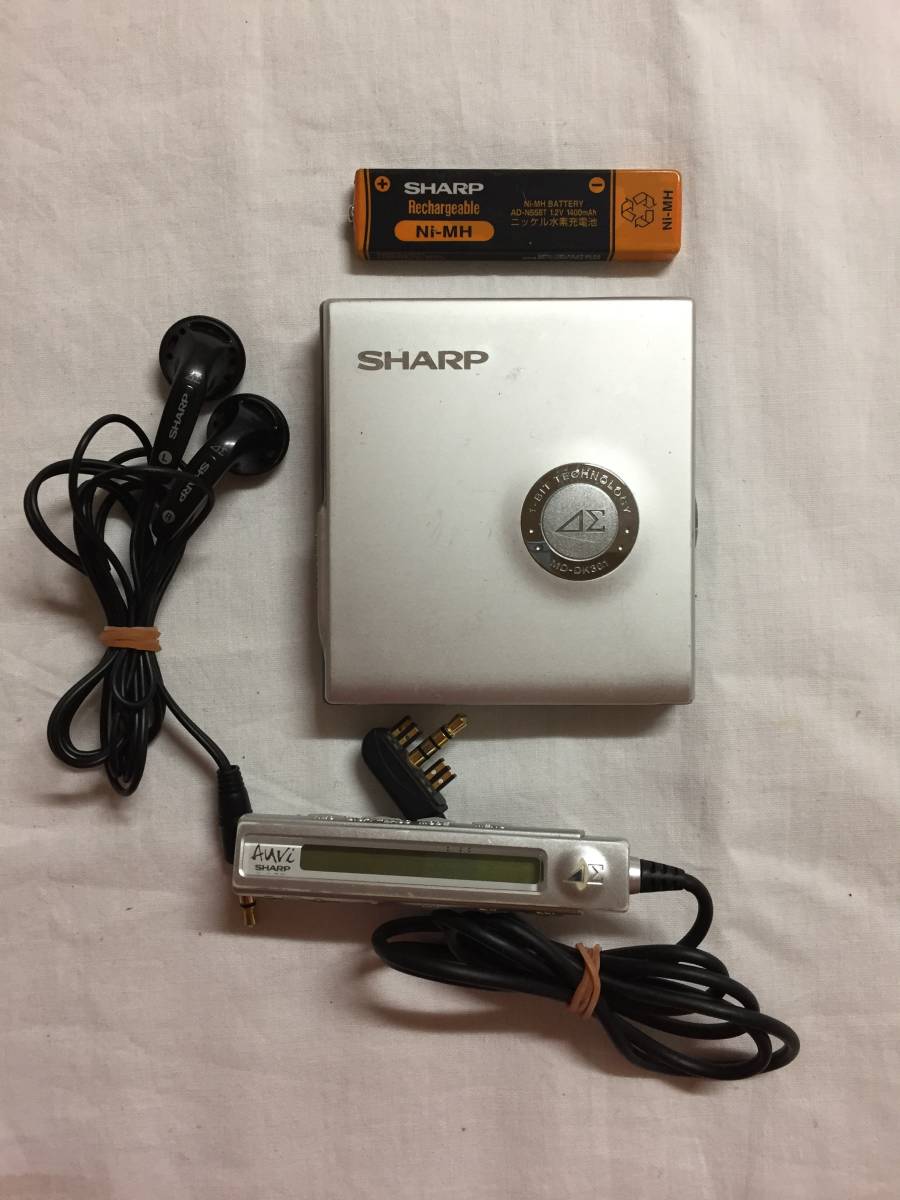 O9183 SHARP/シャープ/ポータブルMDプレーヤー/MD-DK301-S(再生専用)｜売買されたオークション情報、yahooの商品情報 ...