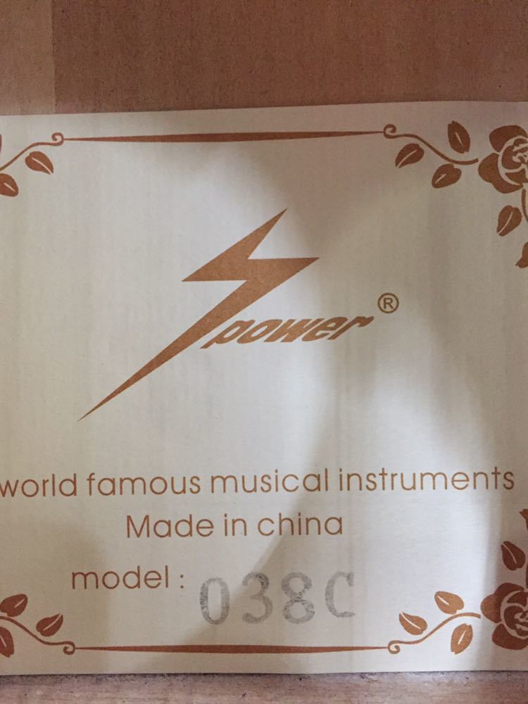 Spower アコースティックギター 038C ケースなし / エスパワー アコギ ナチュラル NT(その他)｜売買されたオークション情報、yahooの商品情報をアーカイブ公開 ...