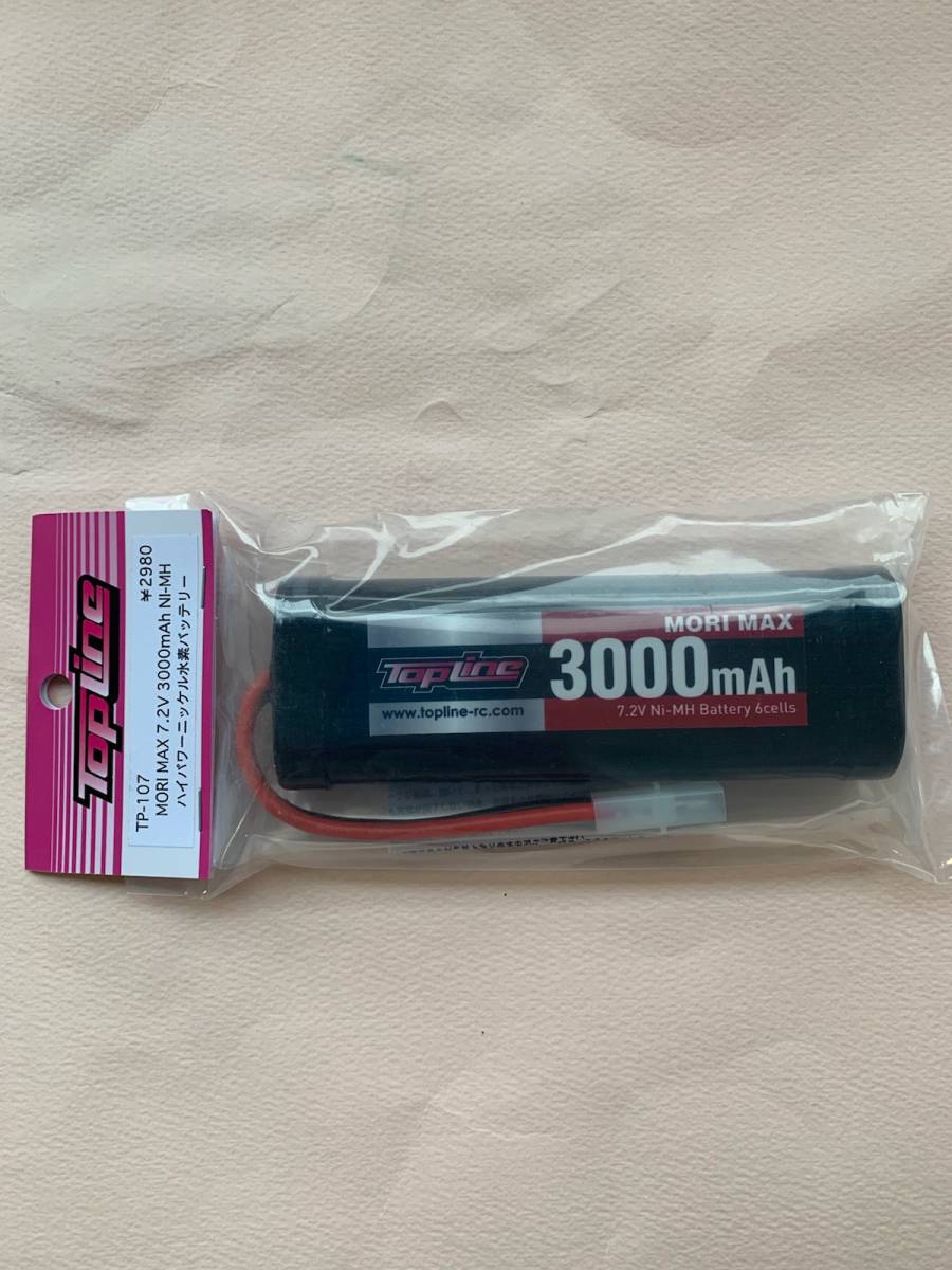 TOPLINE MORI MAX 7.2V 3000mAh ニッケル水素(バッテリー、充電器)｜売買されたオークション情報、yahooの商品情報をアーカイブ公開 - オークファン（aucfan ...