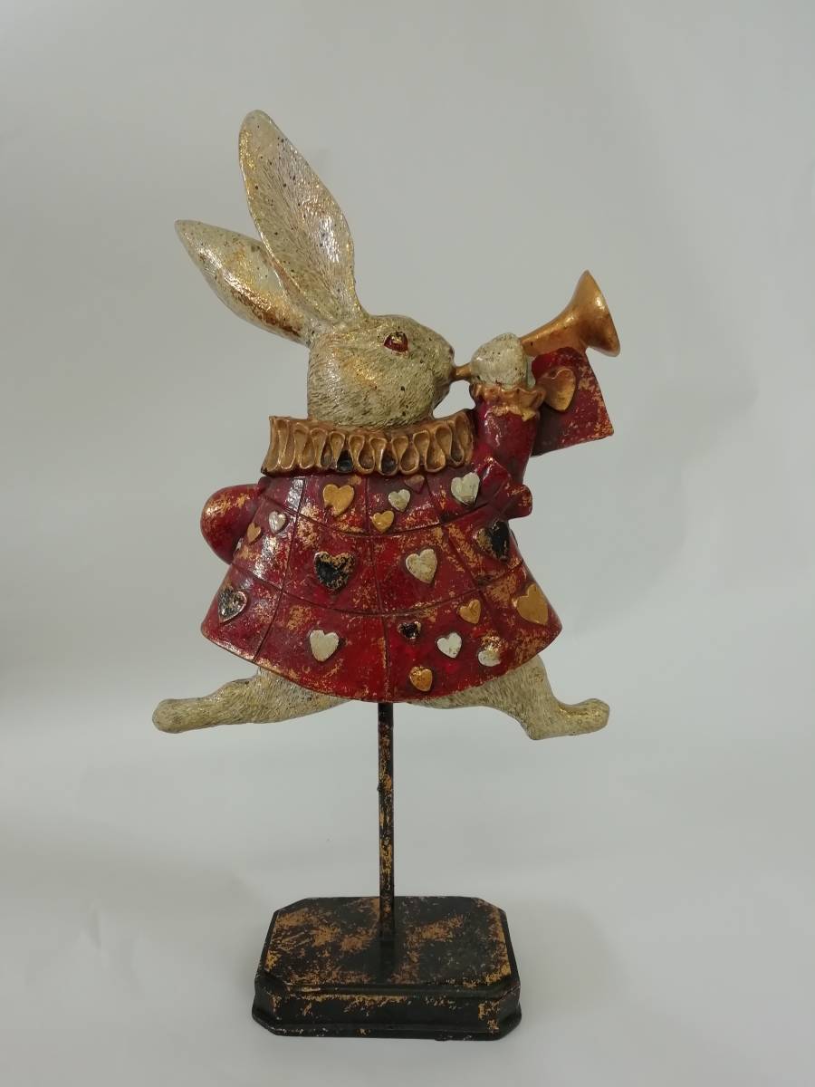 レジンオブジェ トランプ ラビット SNQ-0390 高さ34cm ウサギ レトロ クリスマスオブジェ ガーデン 中世(洋風)｜売買されたオークション情報、yahooの商品情報をアーカイブ公開 ...