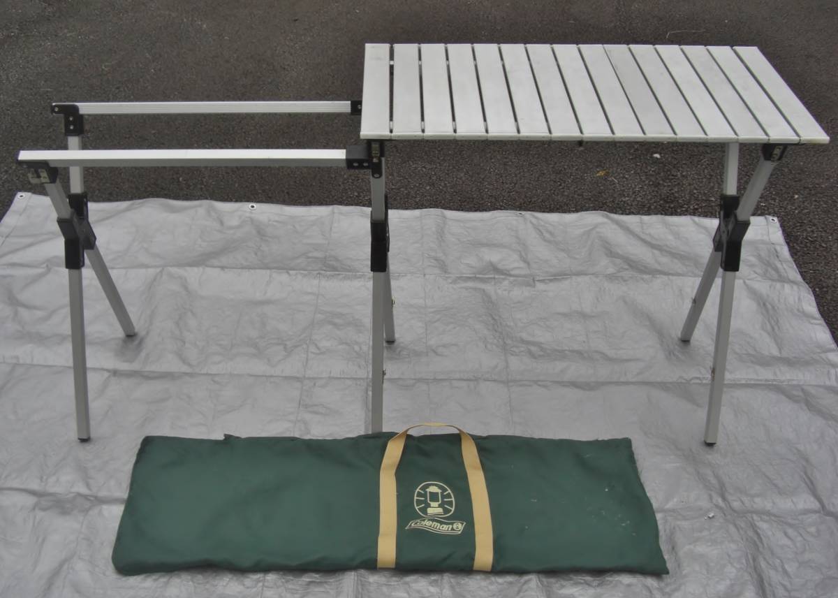 Coleman コールマン ALUMI ROLL KITCHEN TABLE アルミロールキッチンテーブル(コールマン)｜売買された ...
