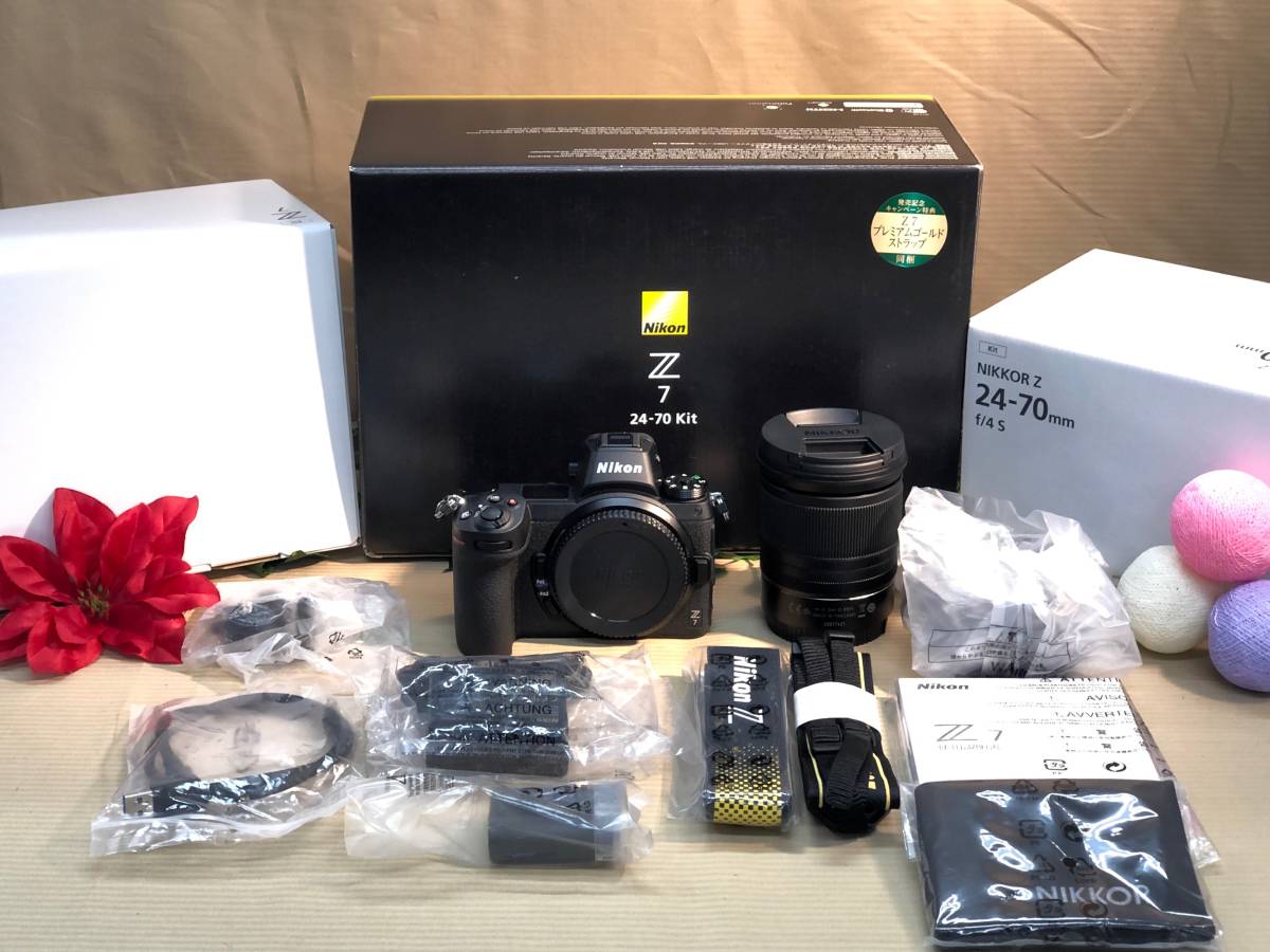 超 / 級 Nikon/ニコン Z7 24-70Kit レンズキット 24-70mm f/4S 4K/高画素 フルサイズ/ミラーレス一眼カメラ(ニコン)｜売買されたオークション情報、yahoo ...