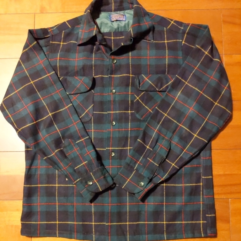 50s &レアカラー PENDLETON ペンドルトン M ウールシャツ ブラックウォッチ ボックス ビンテージ USA製/40s60s70s Filson 長袖(Mサイズ)｜売買された ...