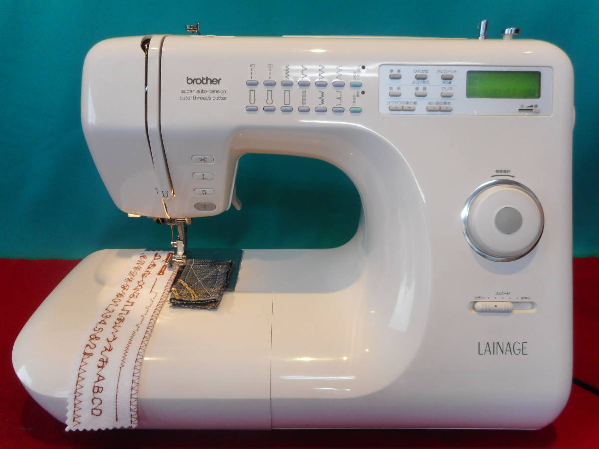 専門店より ブラザーZZ3－B833 LAINAGE 自動糸切り 丈夫 文字 レザー ジーンズOK(ブラザー)｜売買されたオークション情報 ...