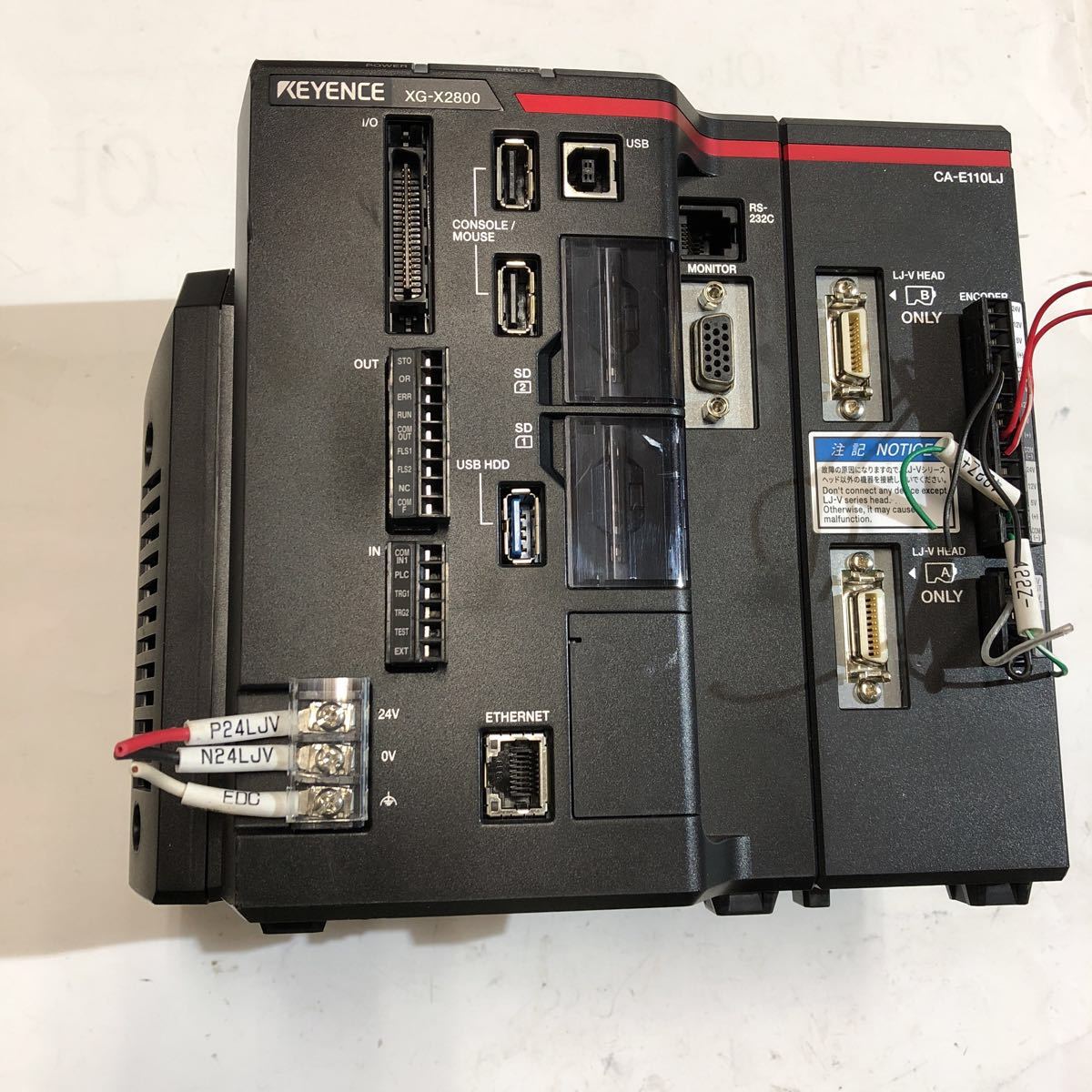 キーエンス 3D/ラインスキャンカメラ対応コントローラ XG-X2800 + CA-E110LJ(電材、配電用品)｜売買されたオークション情報 ...