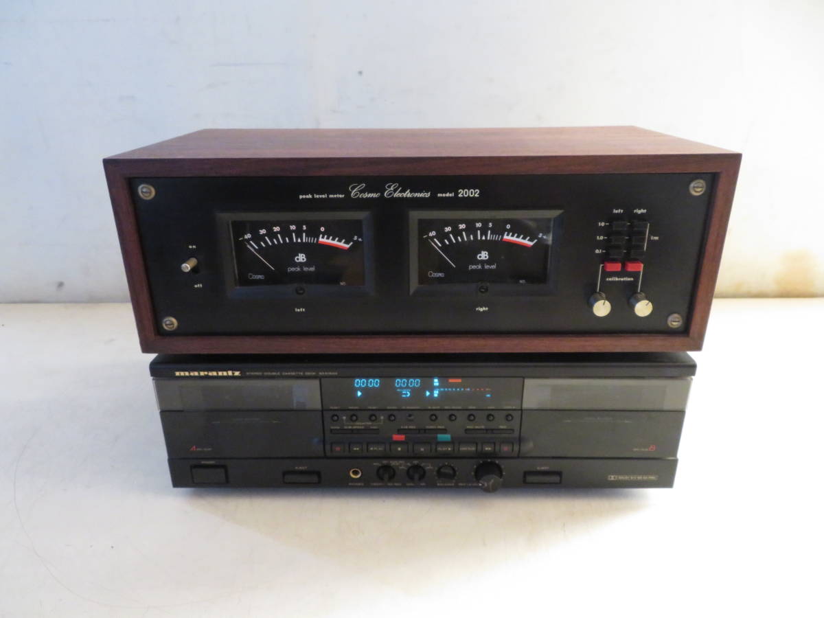 247 2台セット MAZANTZ SD515DXF カセットデッキ STEREO COSMO ELECTRONIC MODEL2002 PEAK LEVEL METER(一般)｜売買された ...