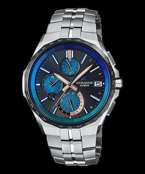 最終 極 CASIO OCW-S5000C-1AJF カシオ オシアナス マンタ 15thアニバーサリーリミテッドモデル メンズ 限定 ...
