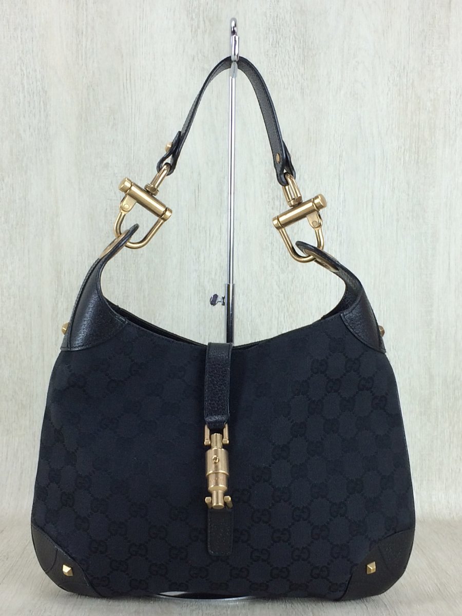 GUCCI ジャッキーライン/ショルダーバッグ GGキャンバス/レザー/BLK/ジャッキー/120888(その他)｜売買されたオークション情報、yahooの商品情報をアーカイブ公開 ...